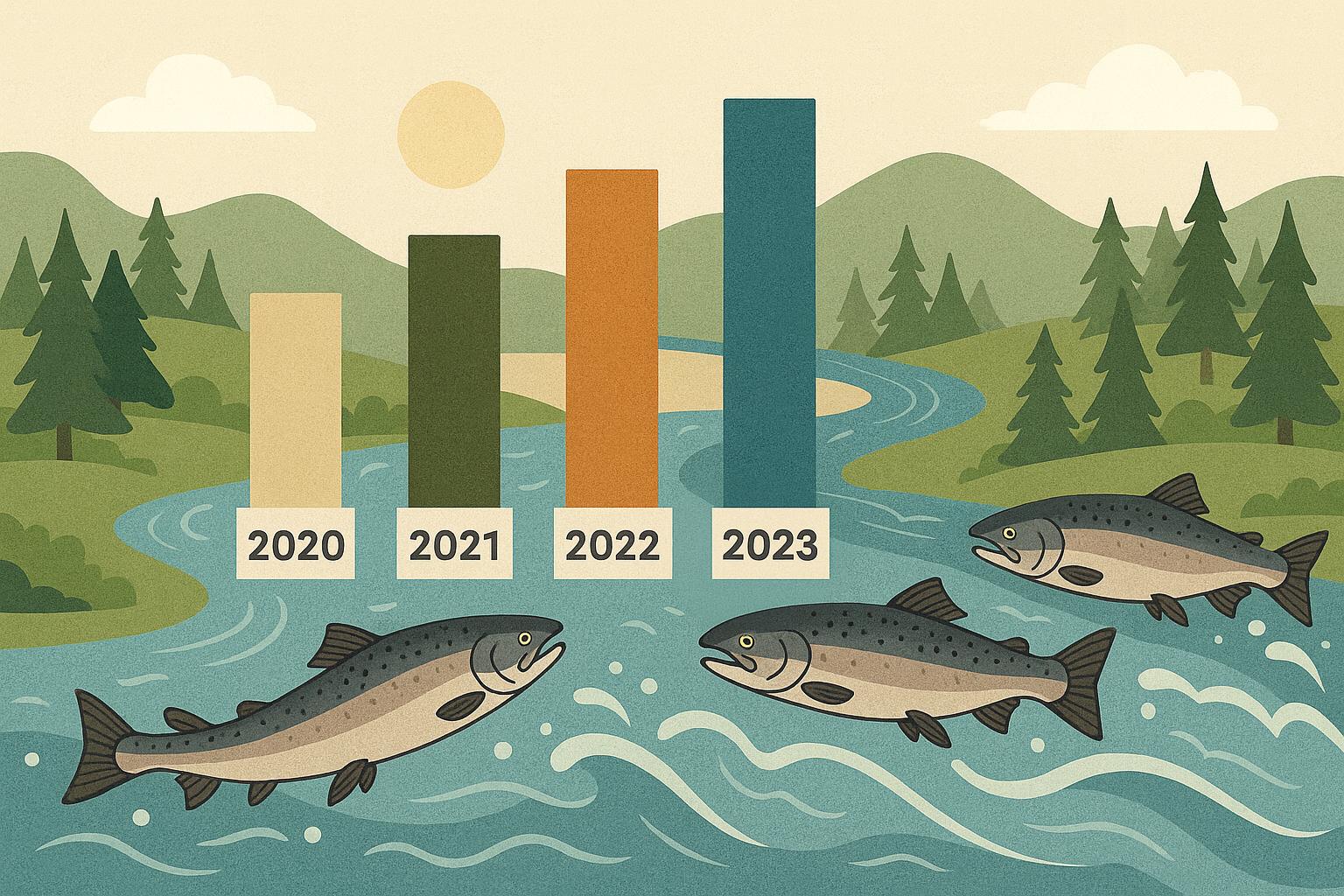 L3 Exploring Salmon Migration Numbers | Tuva